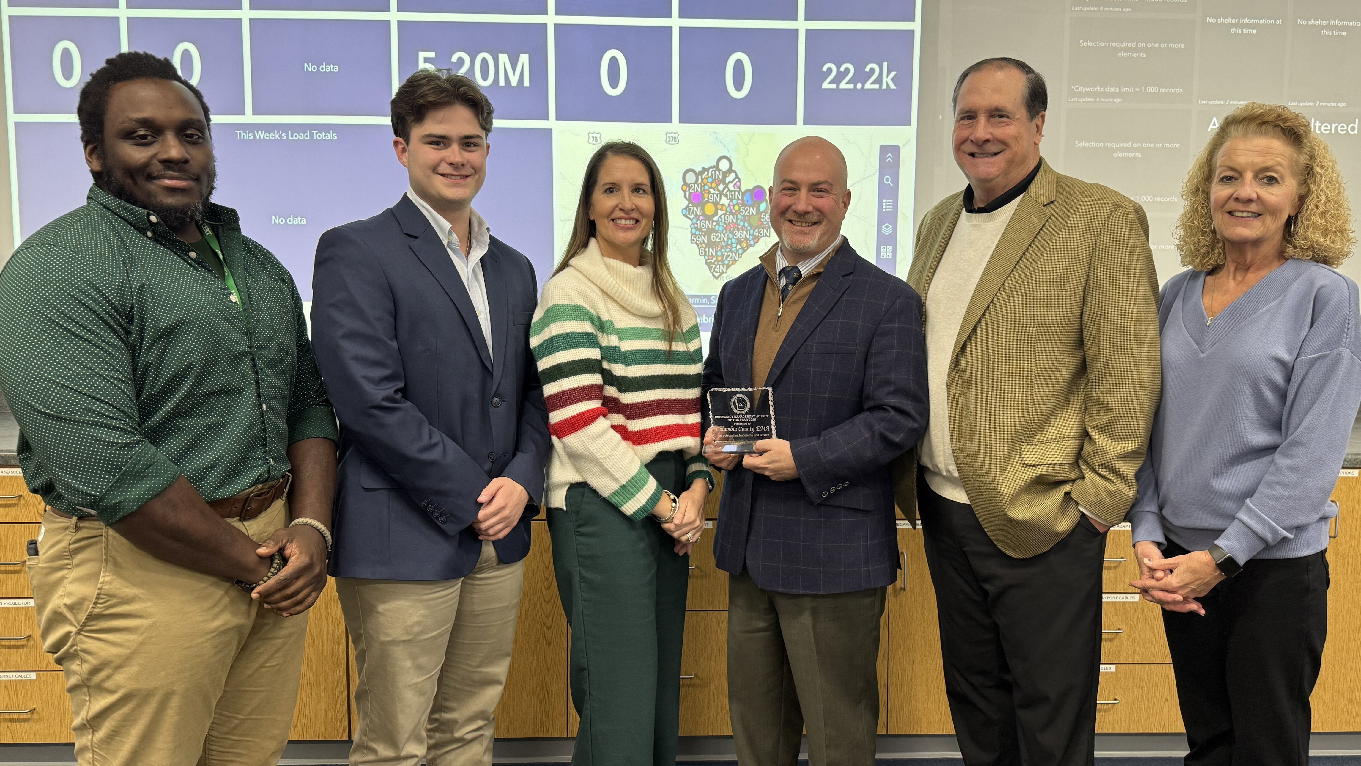 Columbia County EMA earns statewide honor after Hurricane Helene