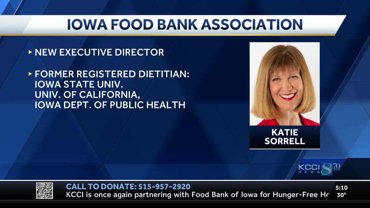 Iowa Food Bank Association welcomes new leader Katie Sorrell