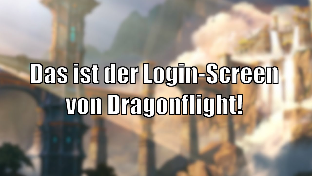 Datamining: So sieht der Login-Screen von World of Warcraft ...