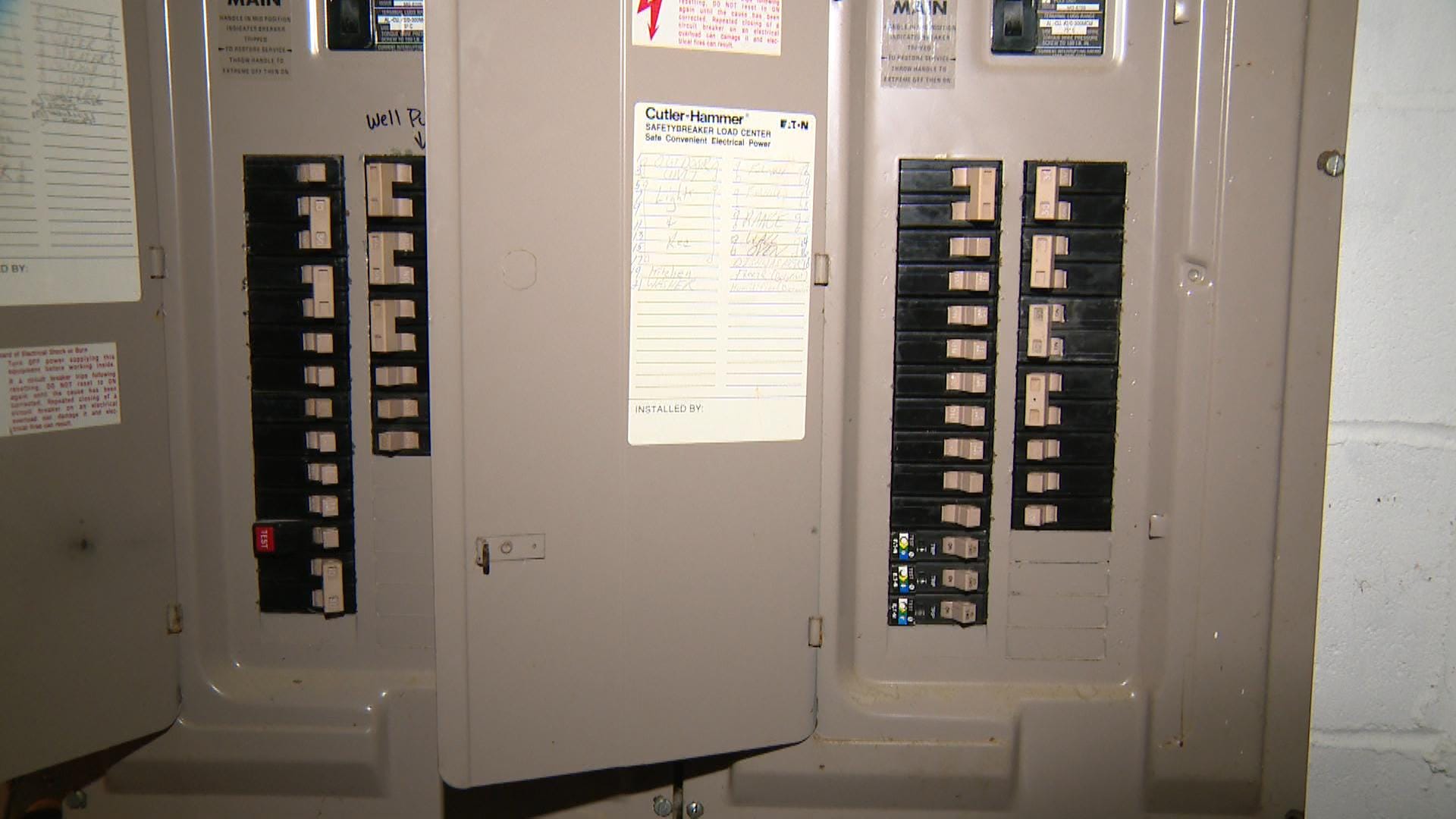 Residents assess damage caused by power surge