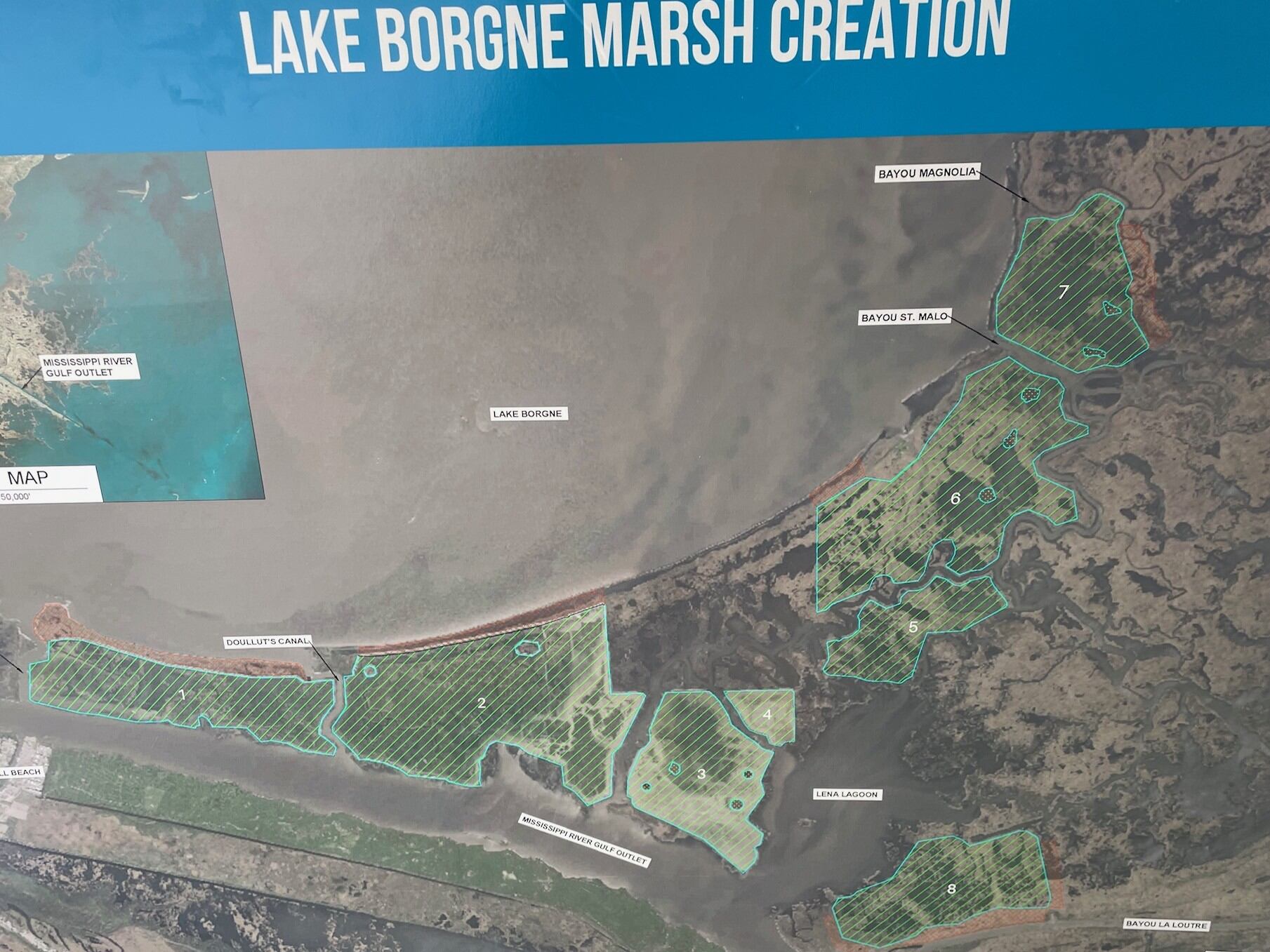State unveils largest marsh creation project ever along Lake Borgne