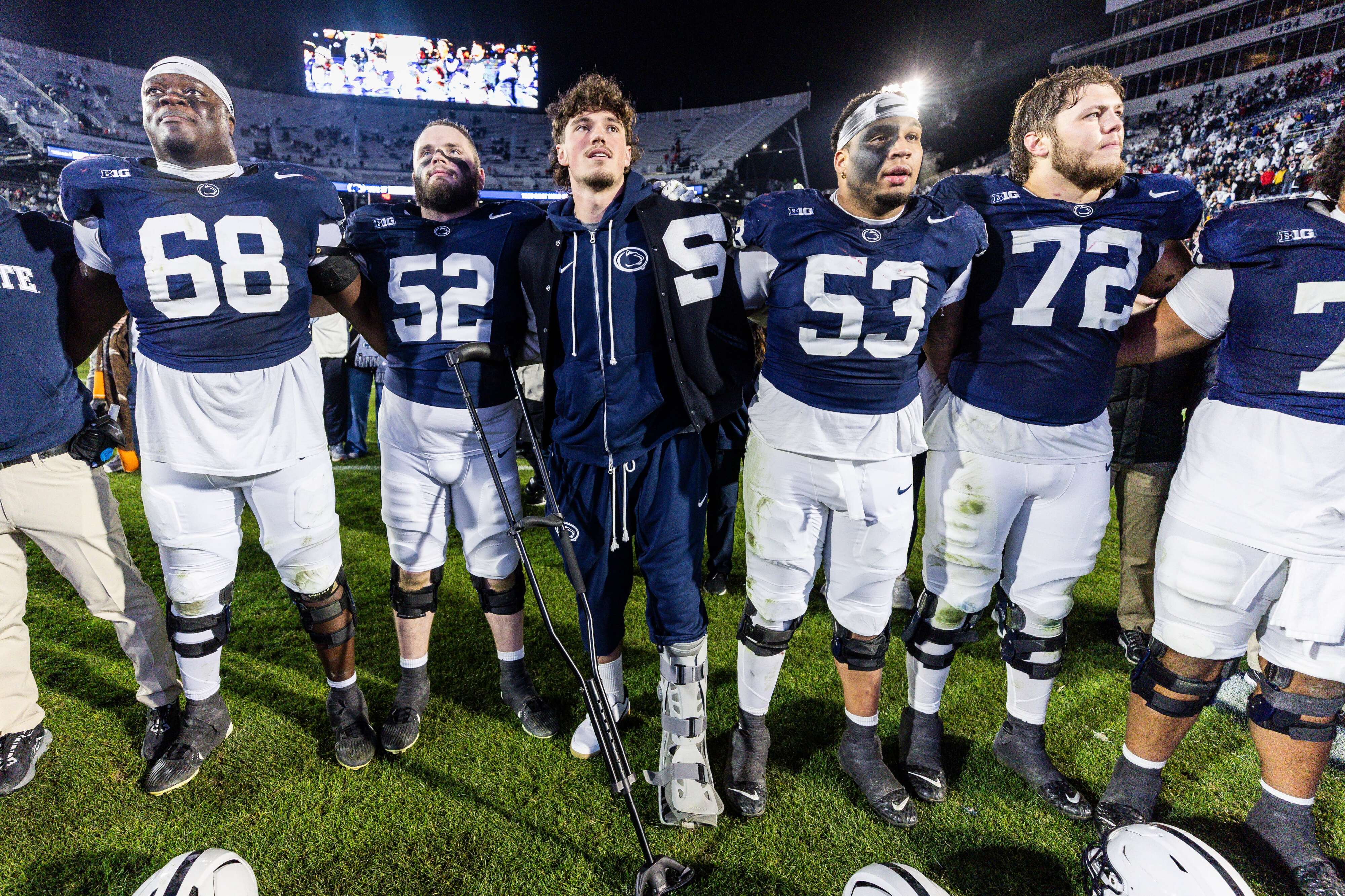 Who are the Penn State offensive players who made significant strides ...