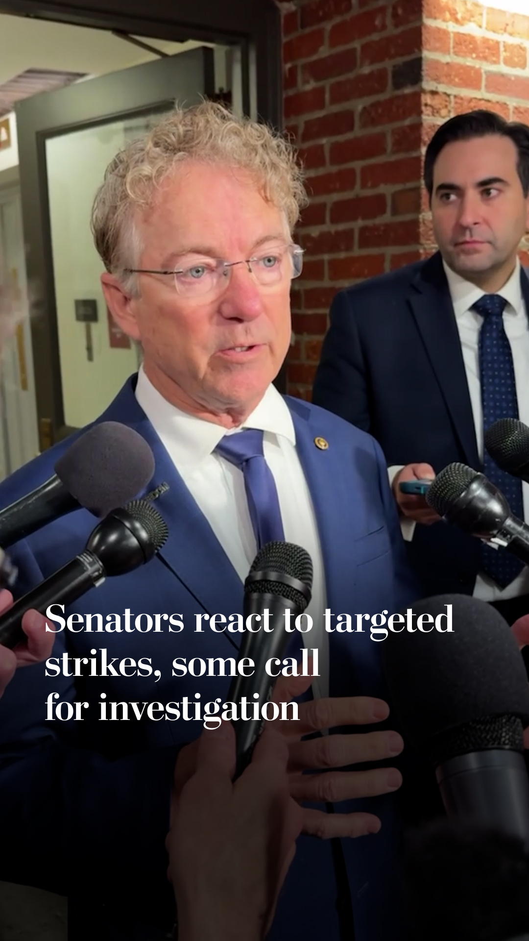 Senators react to targeted strikes, call for investigation