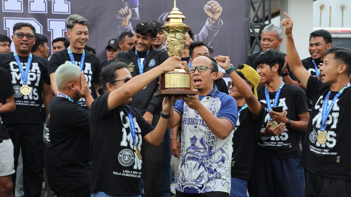 Lautan Suporter Sambut Persikotas Juara, Tasikmalaya Bersorak di Depan ...