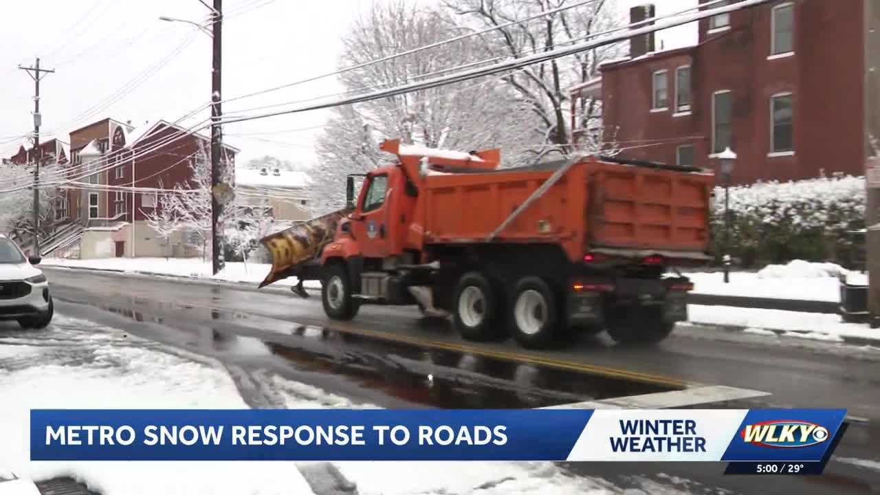 Louisville Metro city officials update snow map, add 23 new roads to ...