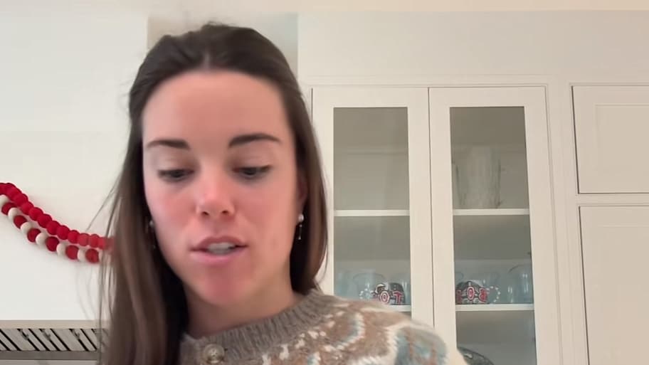 Drake Maye’s wife Ann rocks awesome Patriots sweater as QB interrupts ...