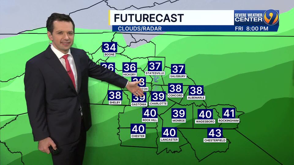Tuesday night's forecast with Meteorologist Joe Puma