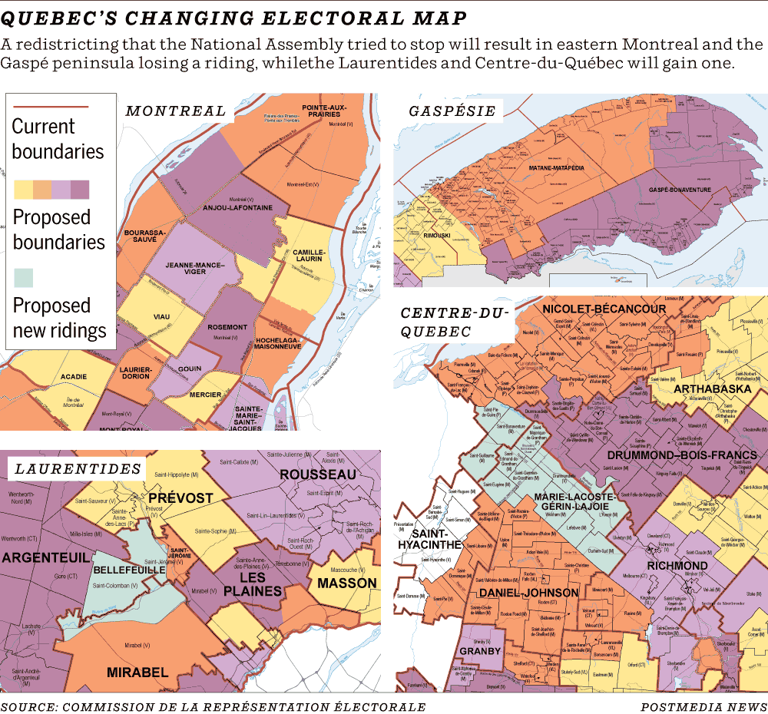 Quebec unconstitutionally stopped electoral map change, Court of Appeal ...