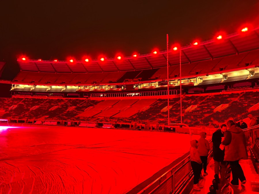 Inaugural ‘Merry and Bright Under the Stadium Lights’ held at Bryant ...