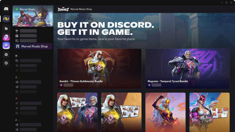 How to buy and gift game skins on Discord