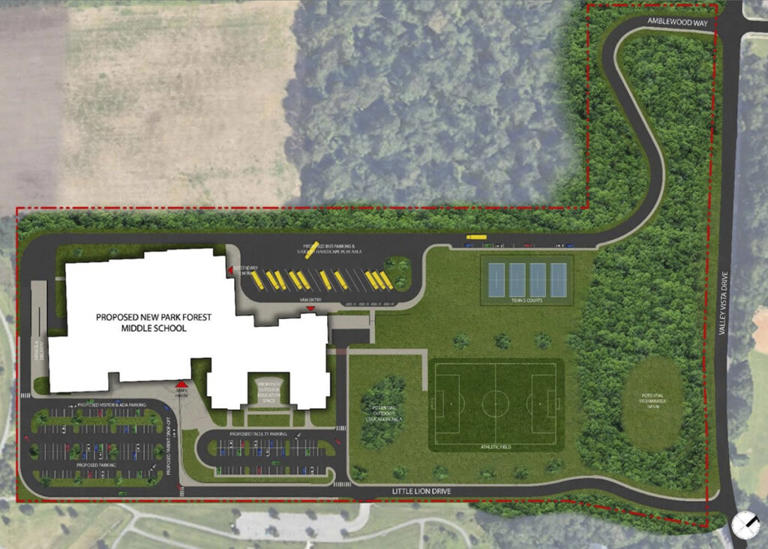 SCASD Anticipating Summer Start for Construction of New Park Forest ...