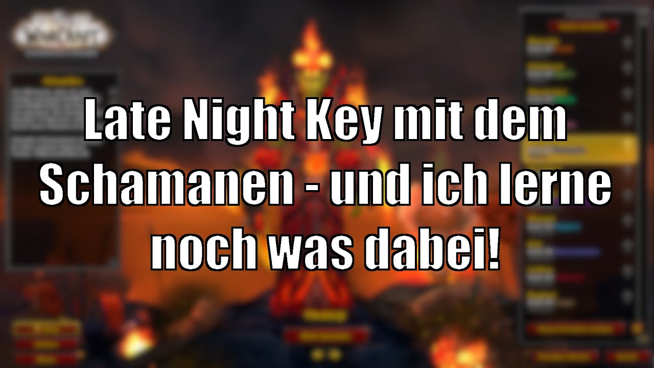 Late night key mit dem Schamanen - Es gibt auch noch nette Gruppen ...
