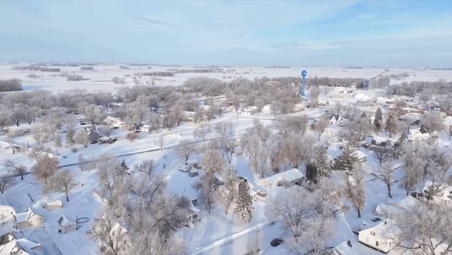 Drone Footage Captures 'Winter Wonderland' in Western Minnesota