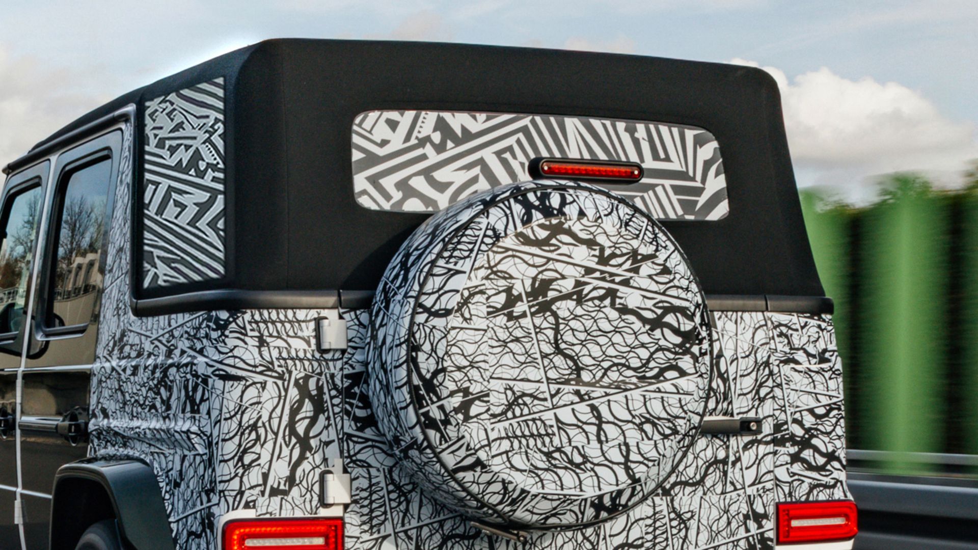 Mercedes Teases Its New G-Class Convertible Ahead Of 2026 Debut