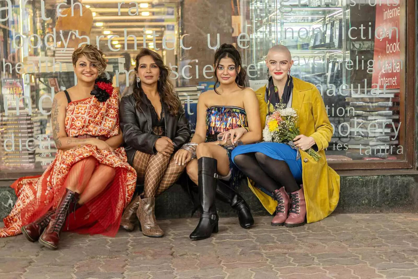 These boots are a hoot! Four women. Four moods. The OG winter accessory