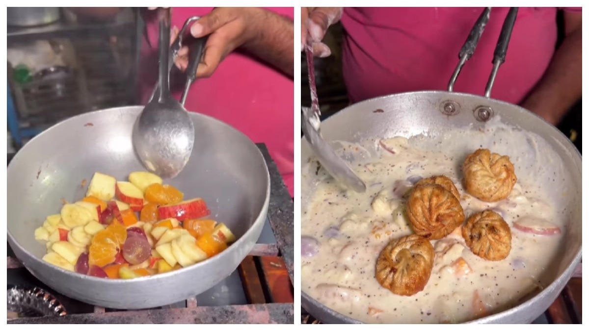 Delhi vendor's ‘fruit momos' recipe leaves internet questioning ...