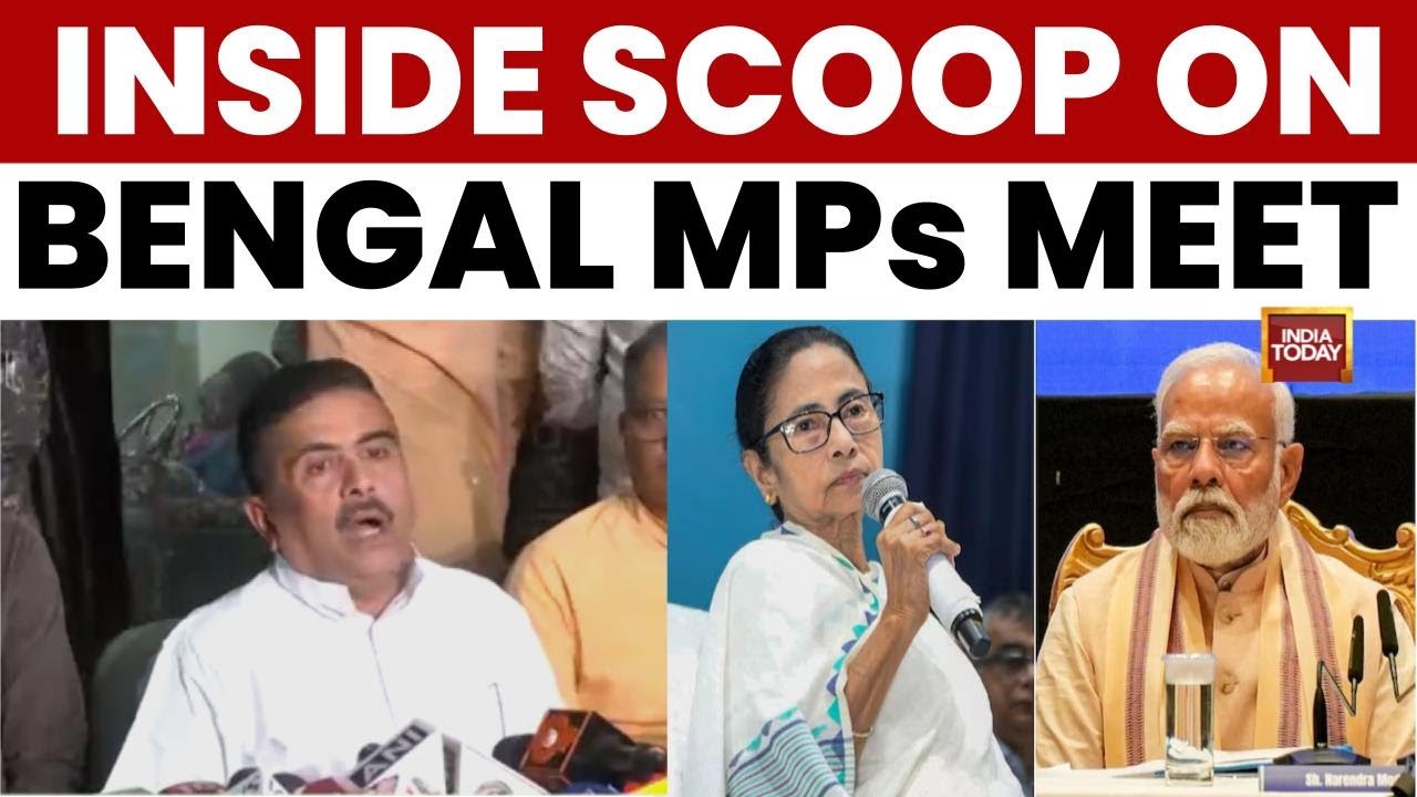 PM Modi Meets Bengal MPs, Urges Strong Fight To Ensure Victory In ...