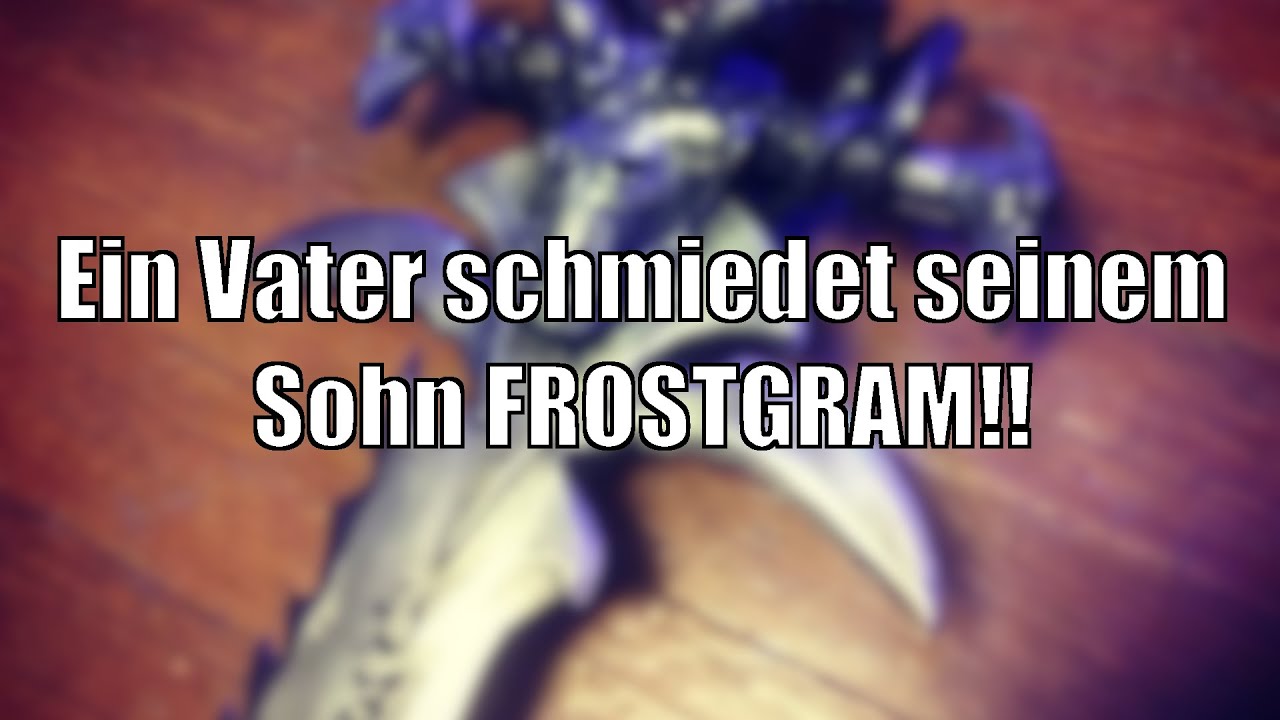 Wie cool! Vater schmiedet seinem Sohn ein Frostgram-Exemplar [World of ...