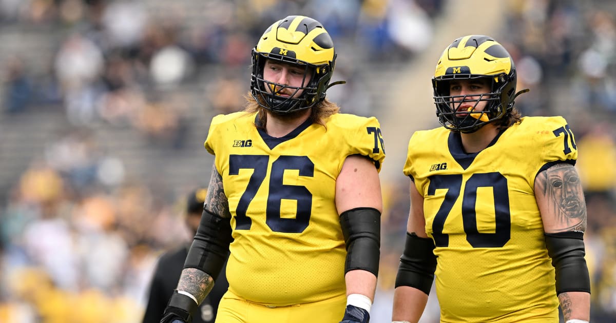 Michigan OL Connor Jones plans to enter NCAA transfer portal