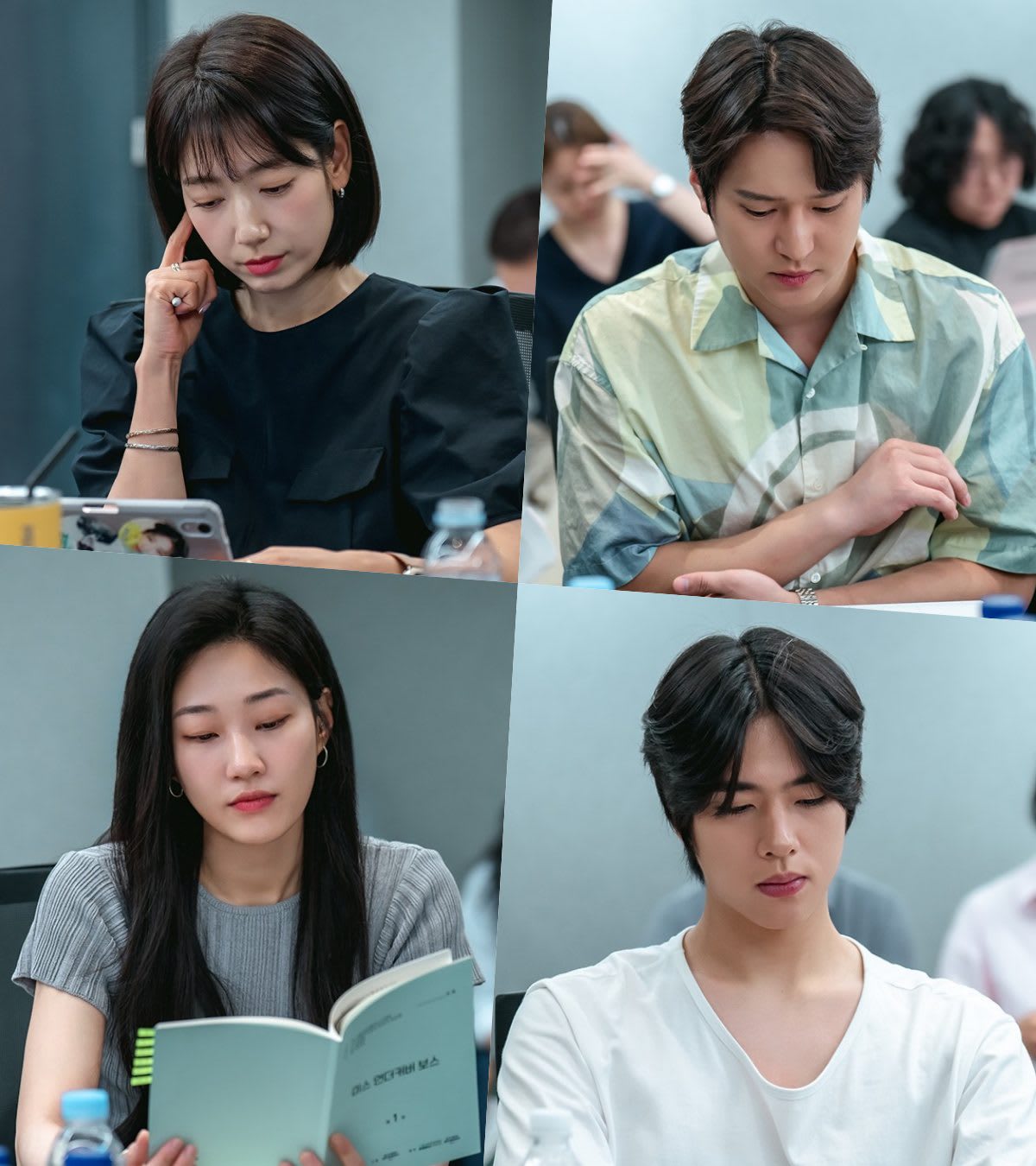 Park Shin Hye and Go Kyung Pyo Kick Off Their New Office Comedy With ...