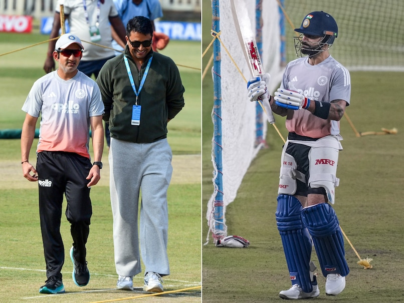 Virat Kohli Walks Past Gautam Gambhir After Nets Session, Rohit Sharma ...