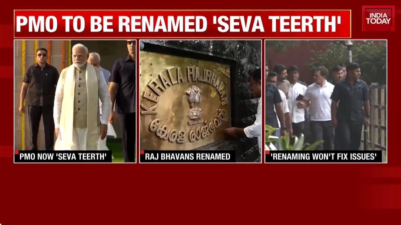 PMO Renamed 'Seva Teerth': Government Pushes Symbolic Reset, Opposition Criticises