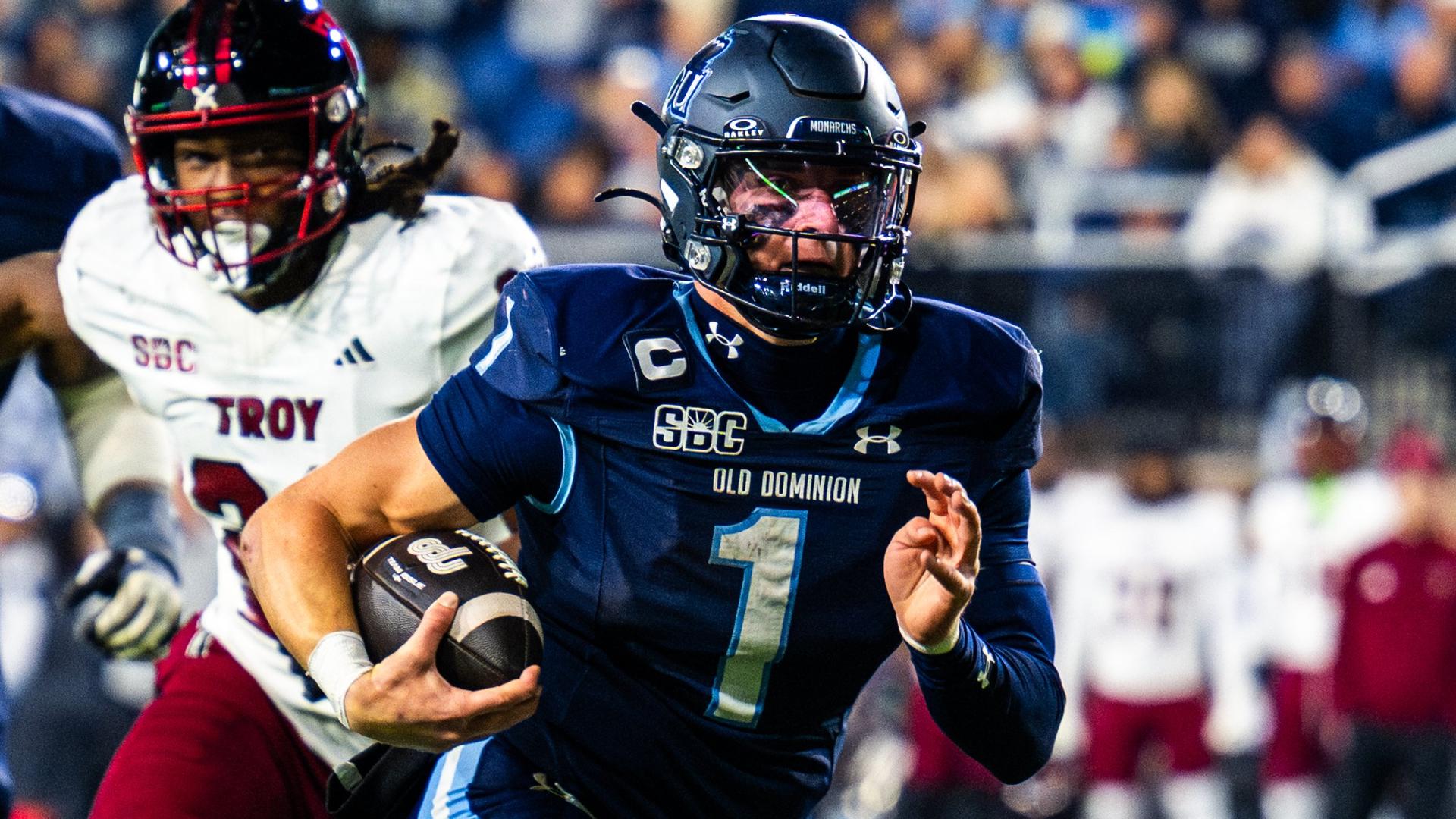 ODU quarterback Colton Joseph