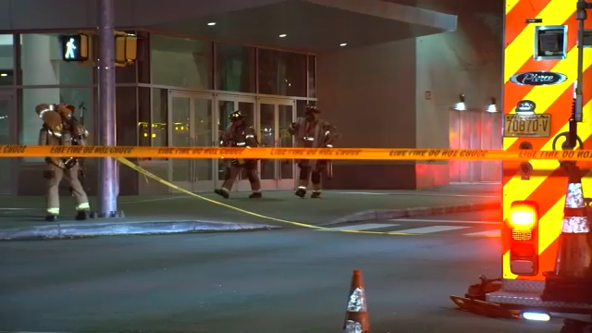 Convention center fire believed started from unspecified mechanical ...