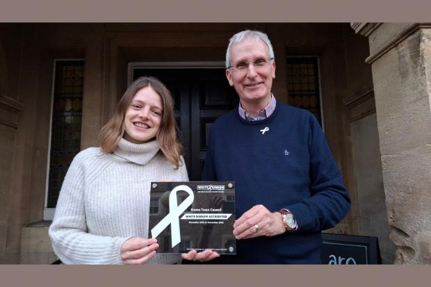 Frome Town Council recognised for tackling violence against women and girls