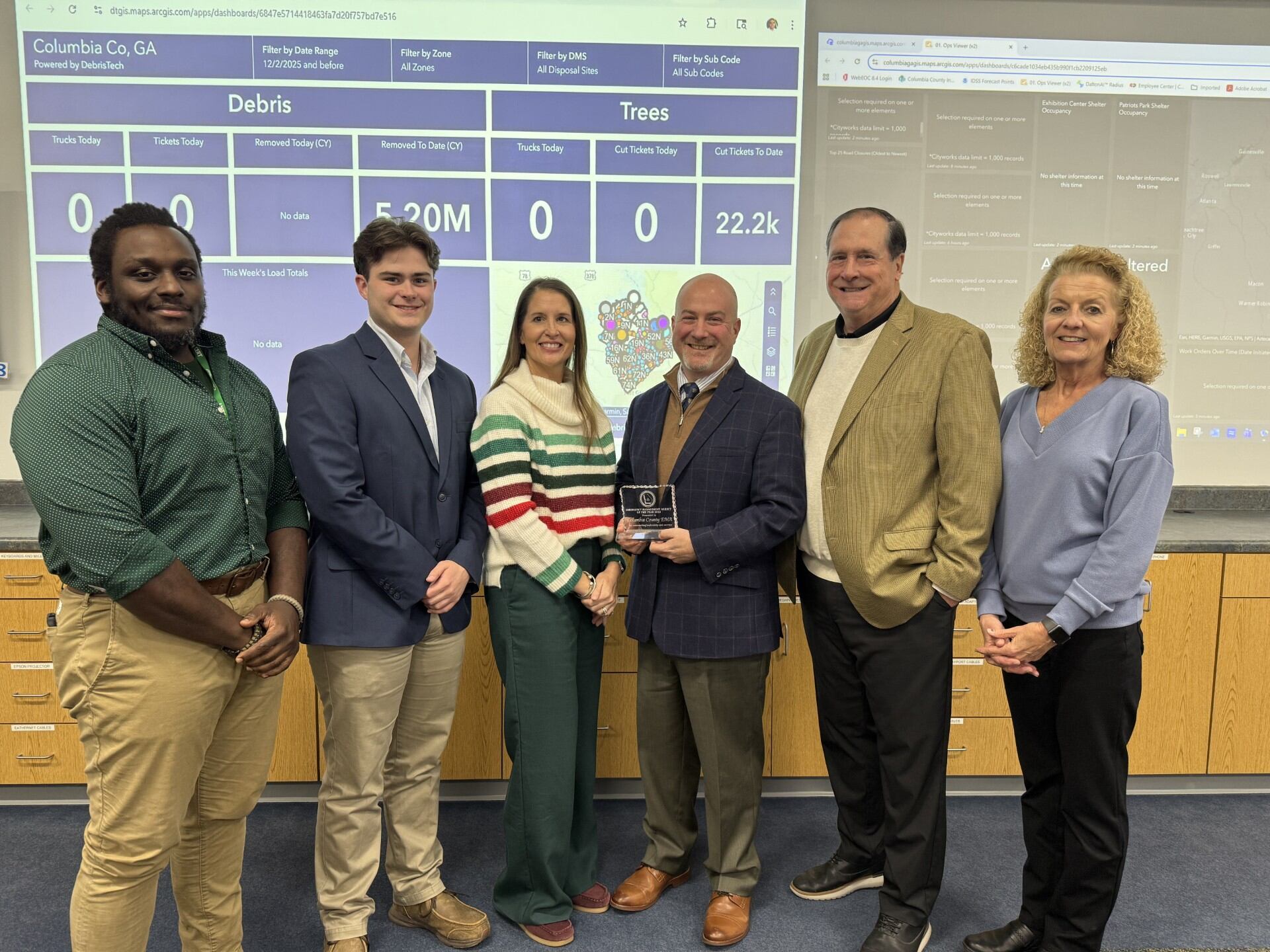 Columbia County EMA receives statewide emergency management honor