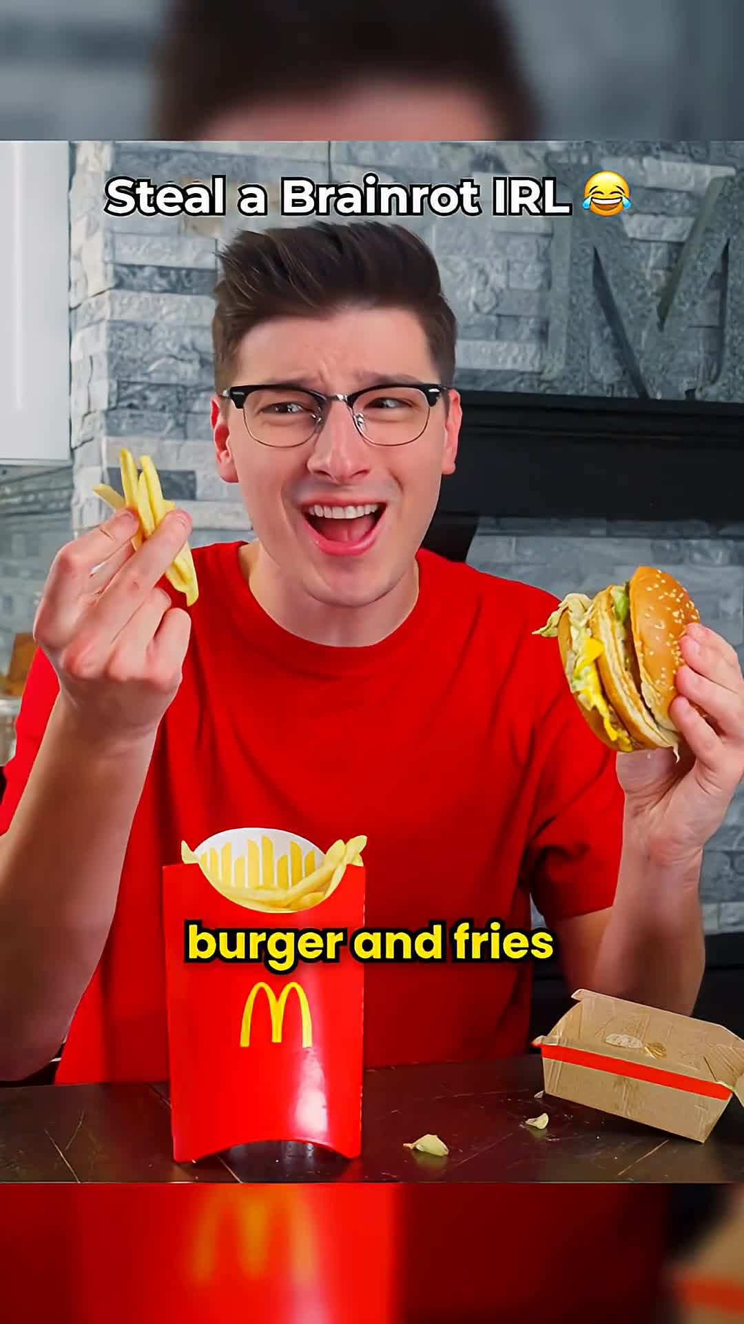 Steal a brainrot IRL 😂