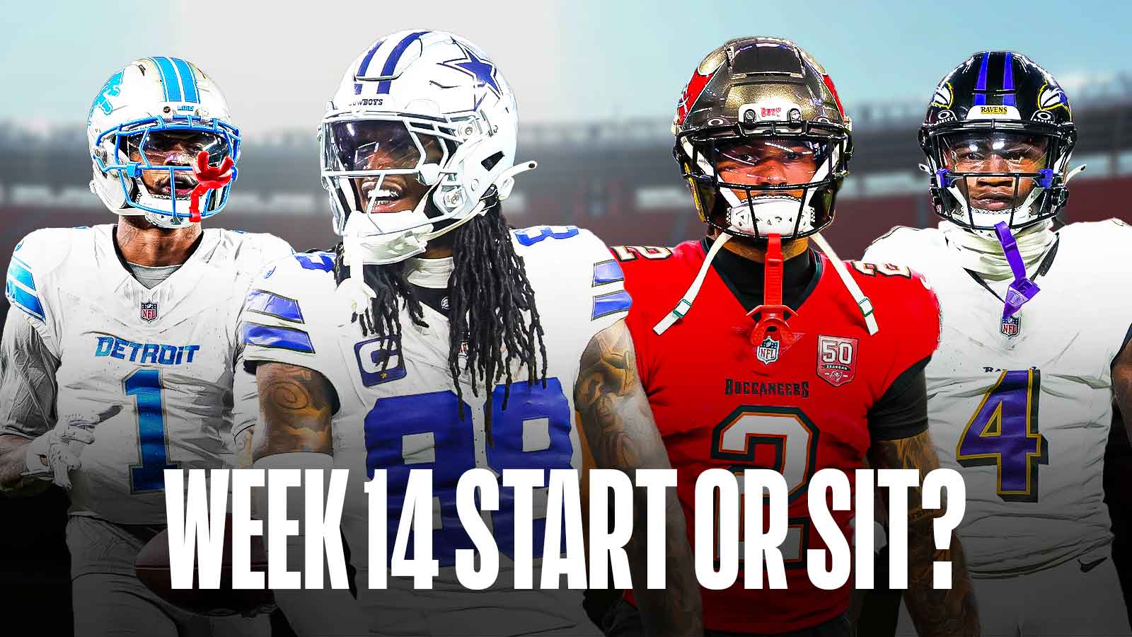 NFL Fantasy Football Week 14 2025 Start ‘Em Sit ‘Em: Wide Receiver