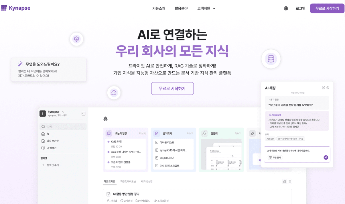 사이냅소프트, 기업 정보 통합 관리 플랫폼 ‘키냅스’ 출시