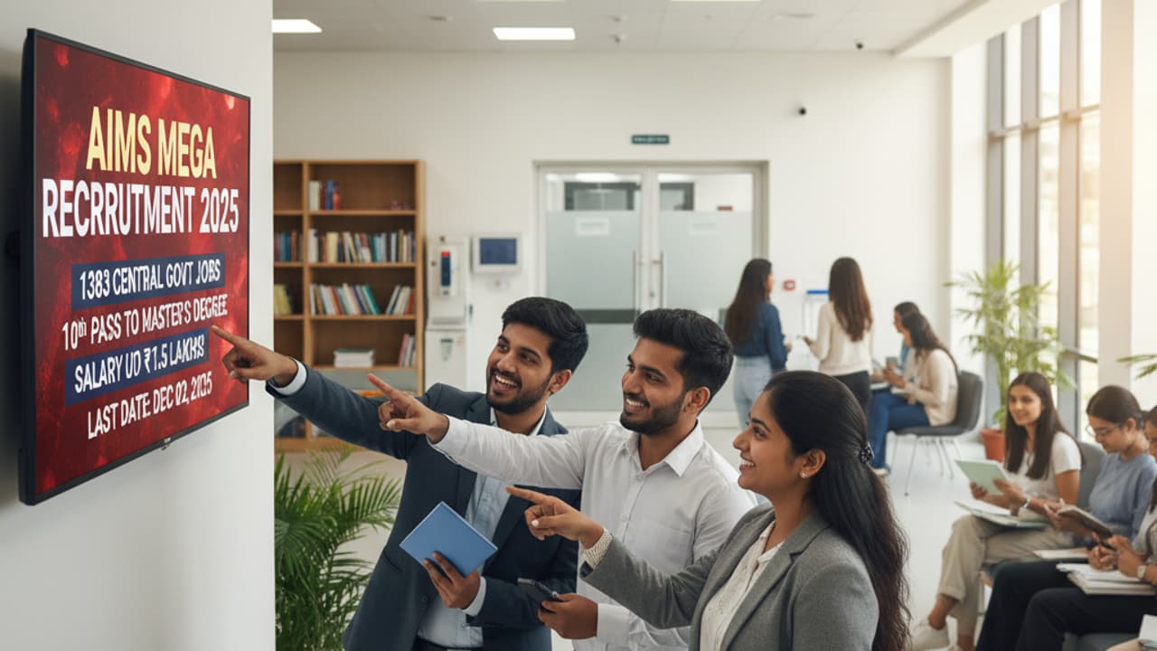 AIIMS Mega Hiring 2025: 1,353 Medical Job Vacancies Through CRE-4 Exam ...