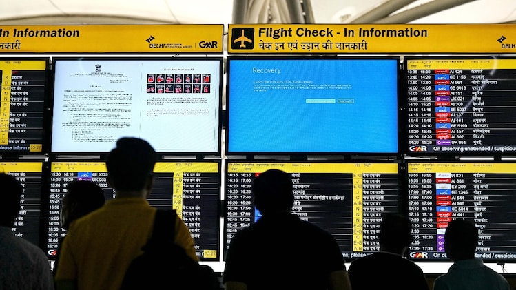 Microsoft outage: Bengaluru airport operations hit as 42 IndiGo flights ...