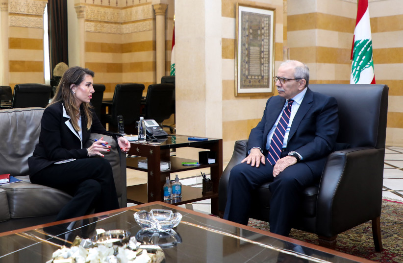 For first time, Israeli and Lebanese civilian diplomats enter ceasefire ...