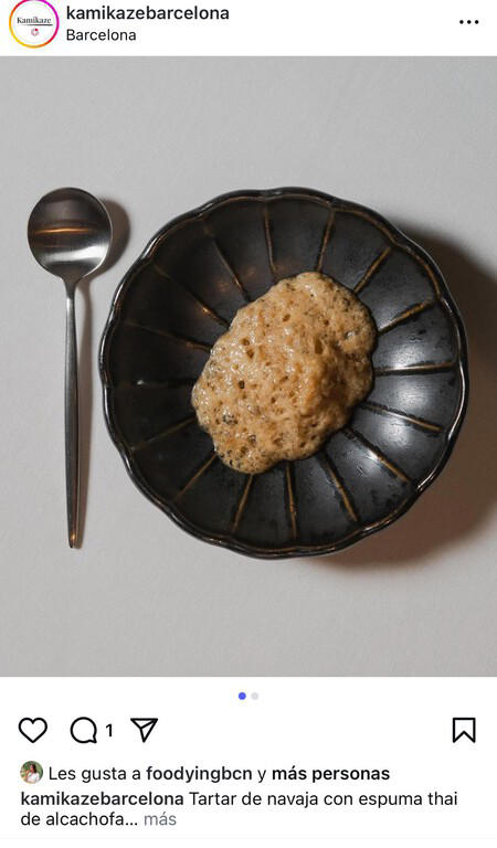 Uno de los nuevos estrella Michelin de Barcelona tiene un menú ...