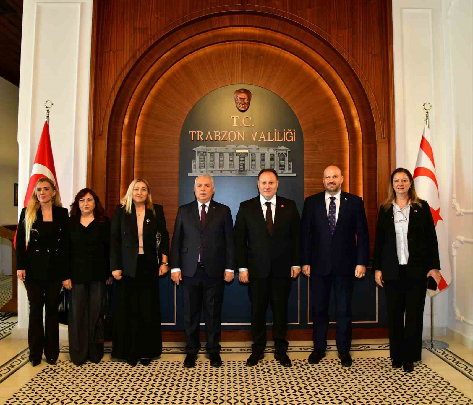 KKTC Meclis Başkanı Ziya Öztürkler Trabzon’da