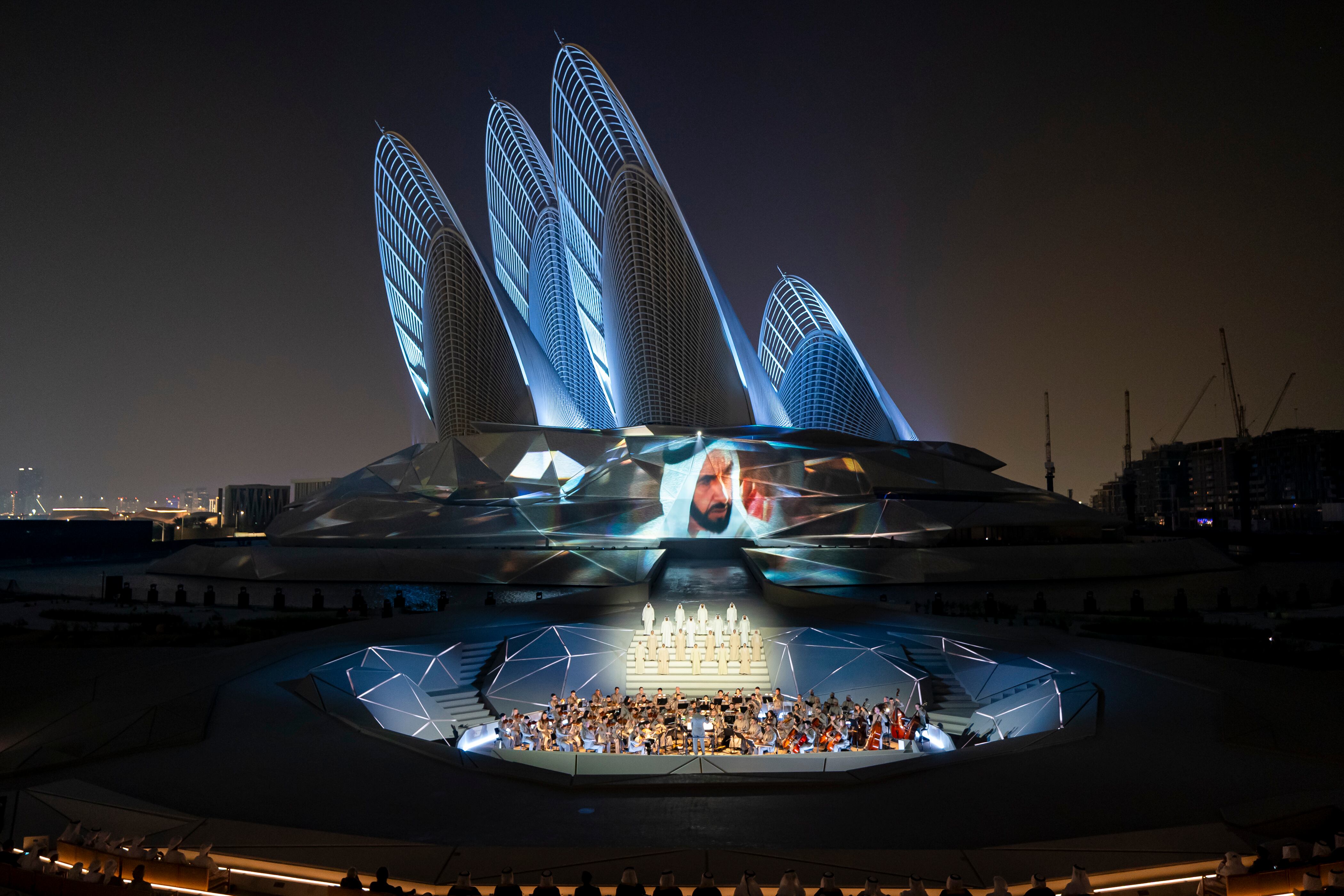 UAE National Orchestra makes debut at Zayed National Museum opening ...