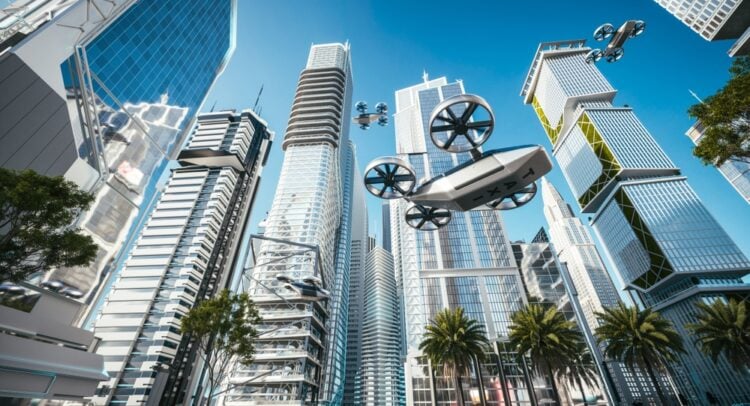 This Flying-Taxi Stock Surges on New Deal with Eve Air Mobility