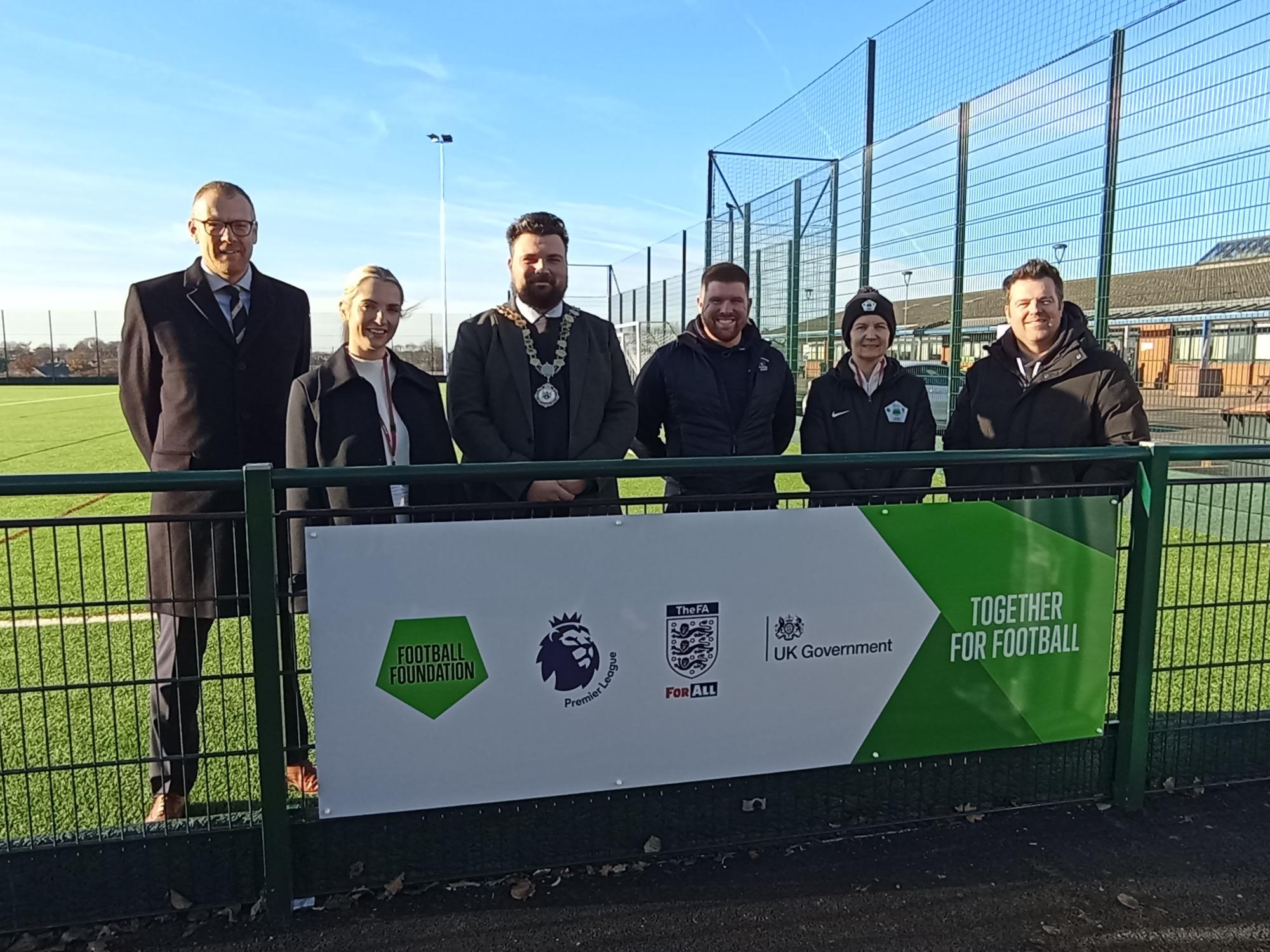 New 3G pitch opens at Kettering Buccleuch Academy to boost grassroots sport