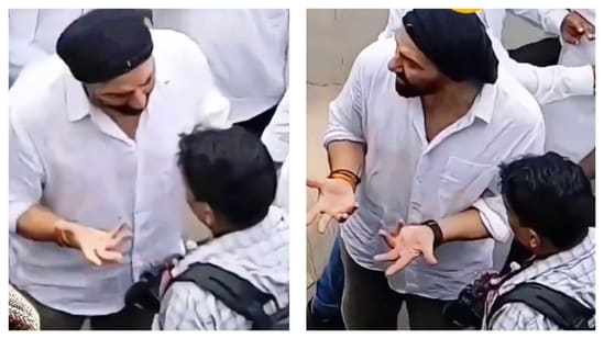 Angry Sunny Deol confronts paparazzi for filming family while immersing ...
