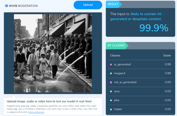 False story about fire hoses running dry during 1963 Birmingham Civil ...