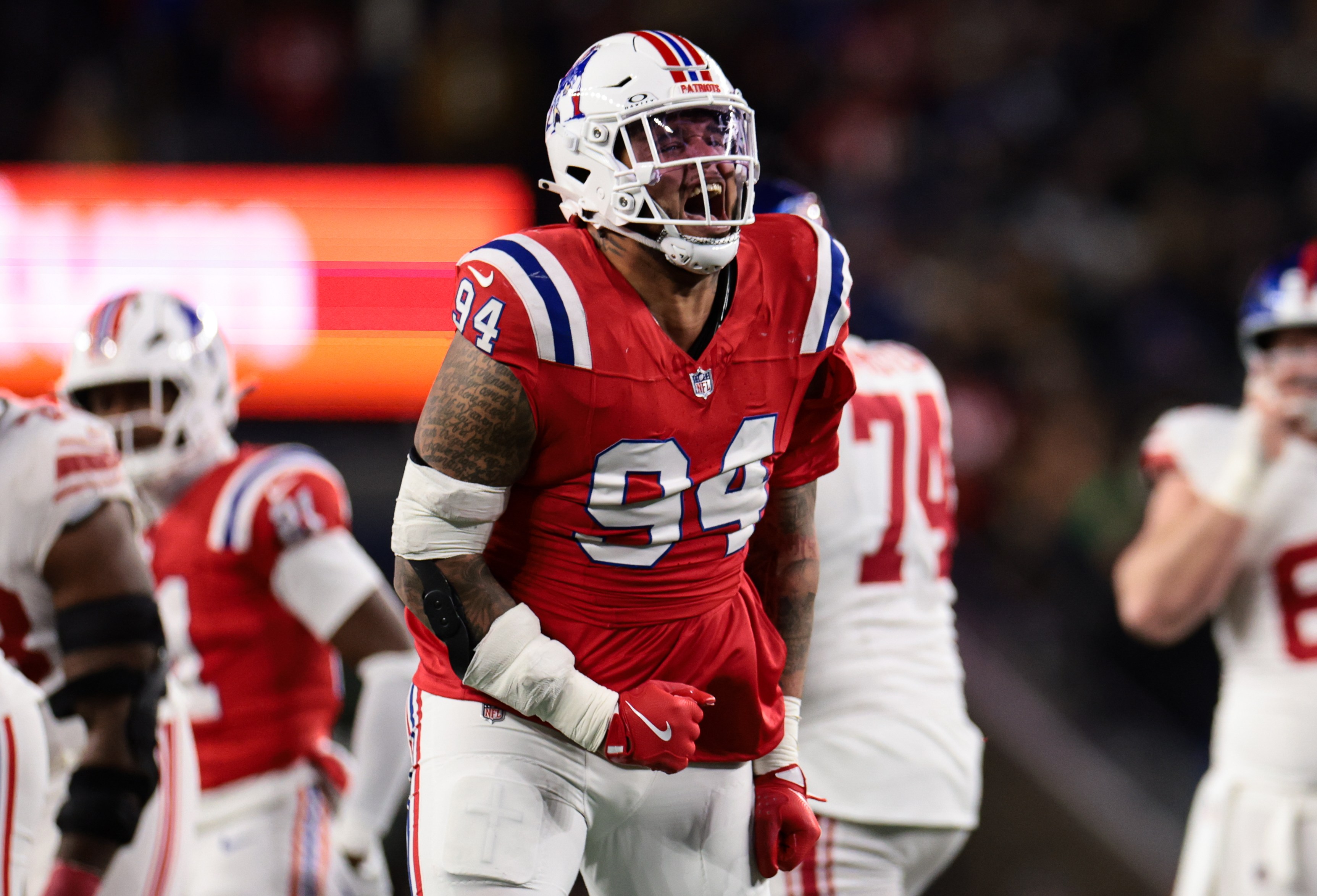 Patriots vs. Giants was personal for defensive tackle Cory Durden