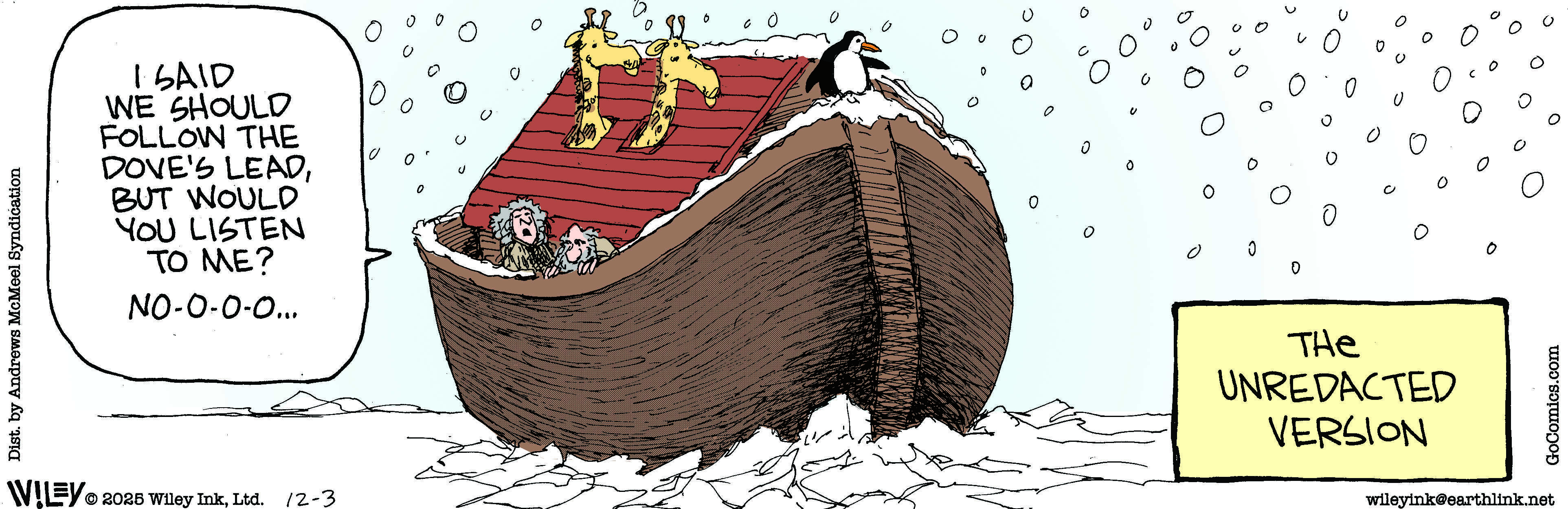 Non Sequitur by Wiley Miller