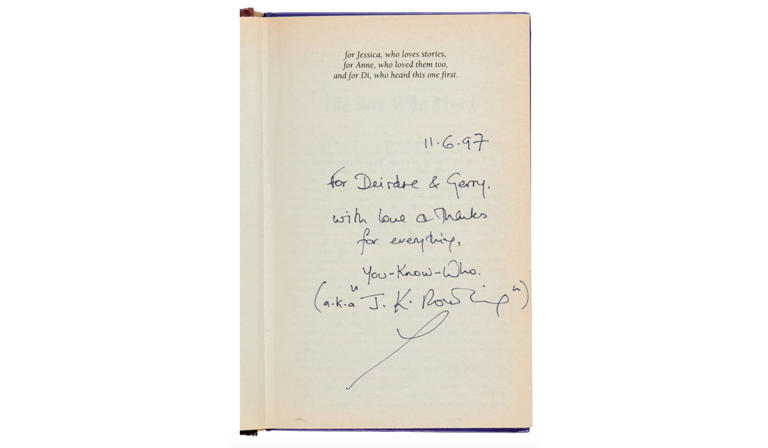 Extremely rare first-edition Harry Potter book to be auctioned for up ...