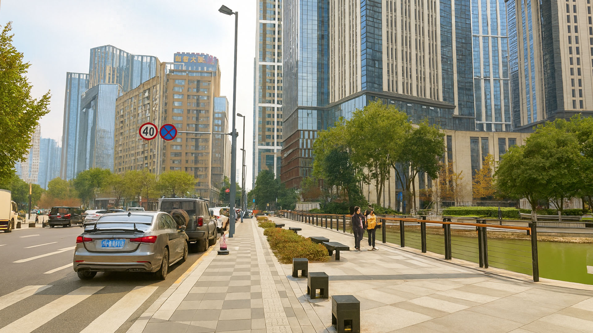 What’s It Like Walking in Chengdu’s Modern CBD