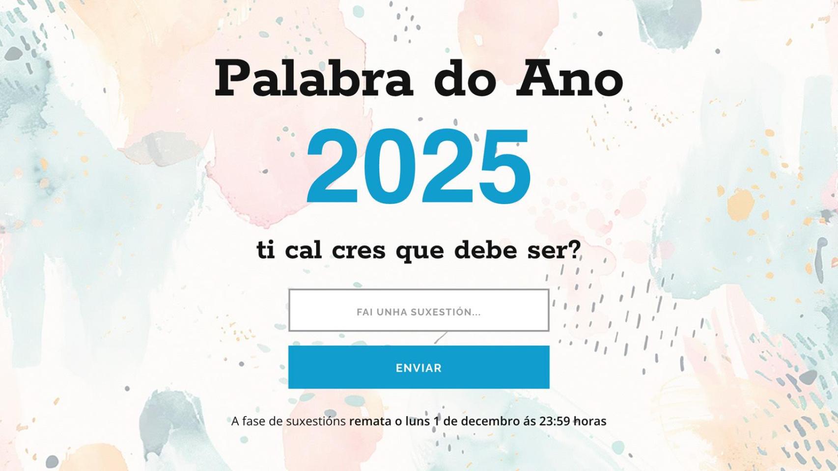 Estas son las seis finalistas en Galicia a Palabra do Ano 2025: así ...