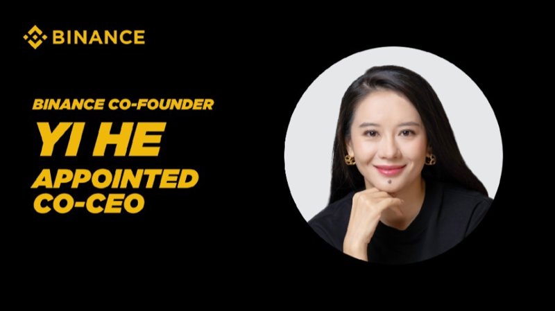 Economía.- Yi He, nombrada nueva Co-CEO de Binance