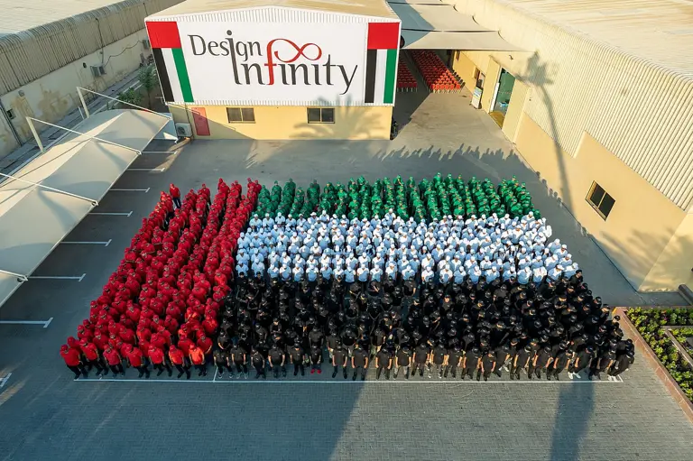 Design Infinity marks UAE National Day with its 1,400-member team at ...